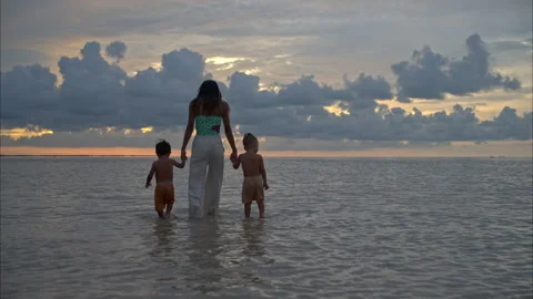 Zoom in shot of a latin woman in a bathi... | Stock Video | Pond5