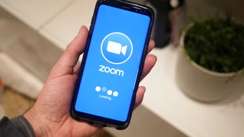 Zoom Meeting Screen Stock Video Footage | Royalty Free Zoom Meeting ...