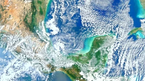 Zooming out from earth map to outer spac... | Stock Video | Pond5