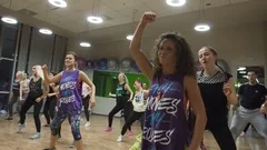 Zumba Girls Danzing